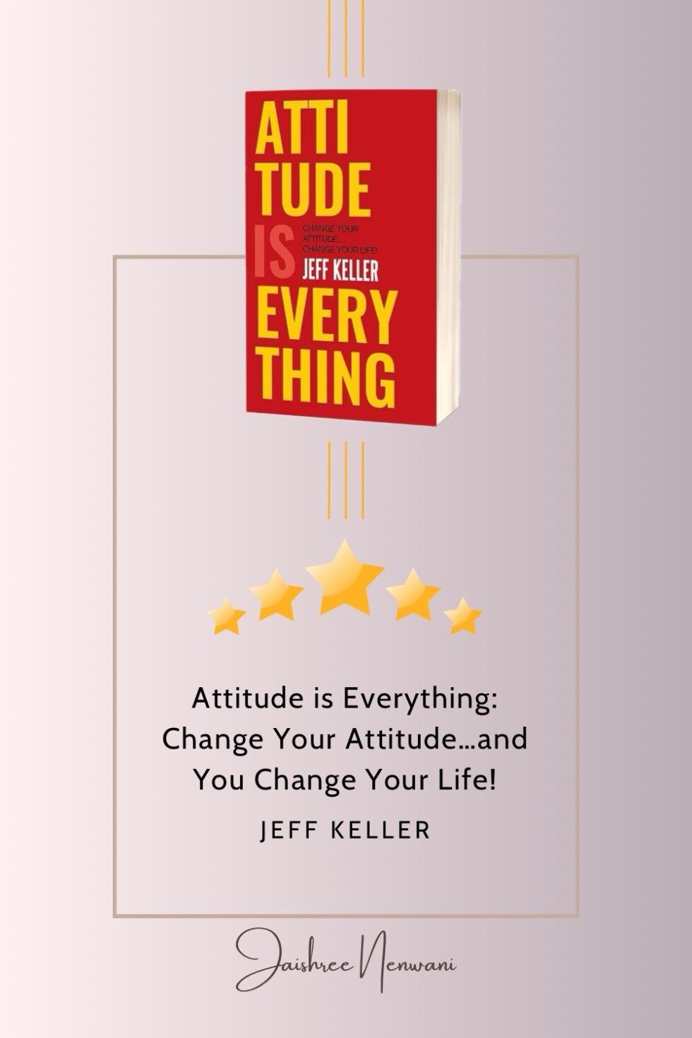 Book Review: Attitude is Everything: Change Your Attitude...and You ...