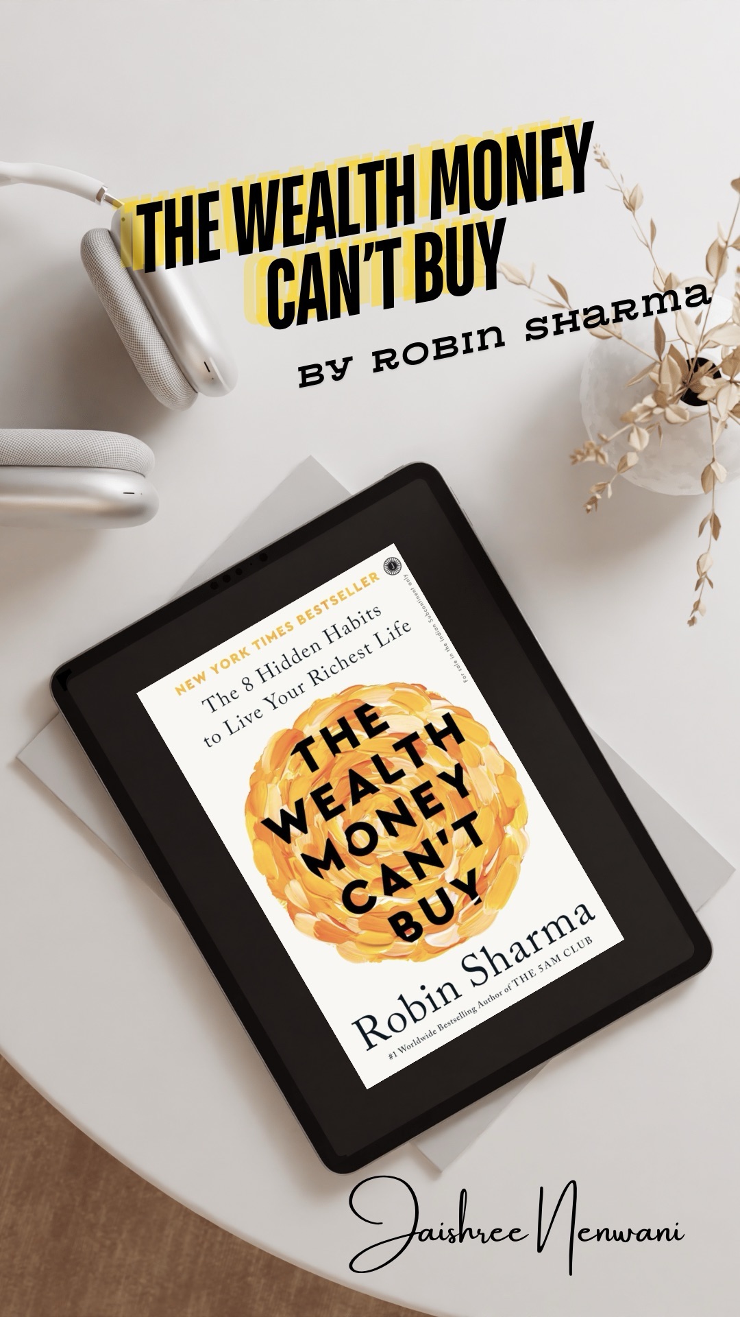 The Wealth Money Can't Buy - Another Masterpiece by Robin Sharma ...