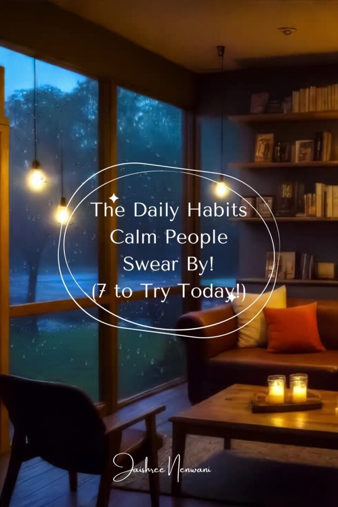 7 Habits of the People Who Stay Calm (Even When Life Gets Messy ...